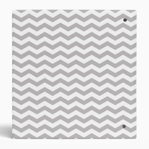 Blue Chevron Personalized Recipe Binder | Zazzle