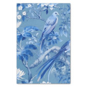 Blue Chinoiserie Floral Tissue Paper | Zazzle