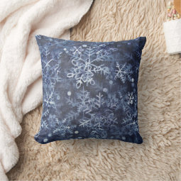 blue Christmas American MoJo Pillow | Zazzle