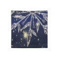 Blue Christmas white snow holidays Cloth Napkin | Zazzle