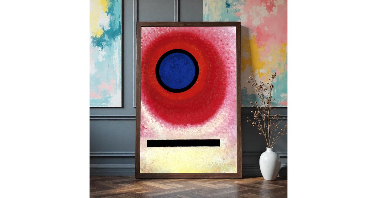 Blue Circle II by Kandinsky,1925 Poster | Zazzle