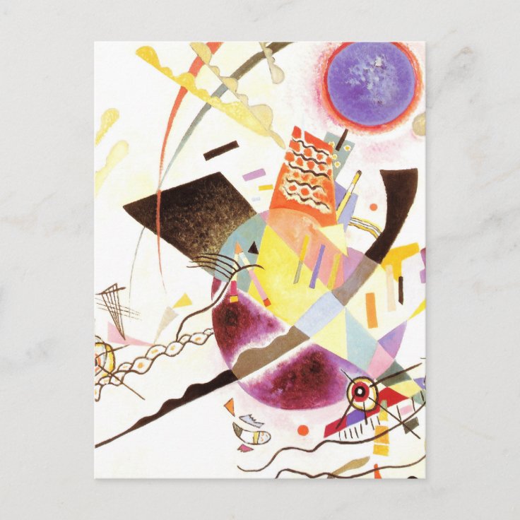 Blue Circle Postcard | Zazzle