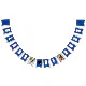 Blue Class of 2023 Graduate Photo Graduation Party Bunting Flags | Zazzle