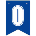 Blue Class of 2023 Graduate Photo Graduation Party Bunting Flags | Zazzle