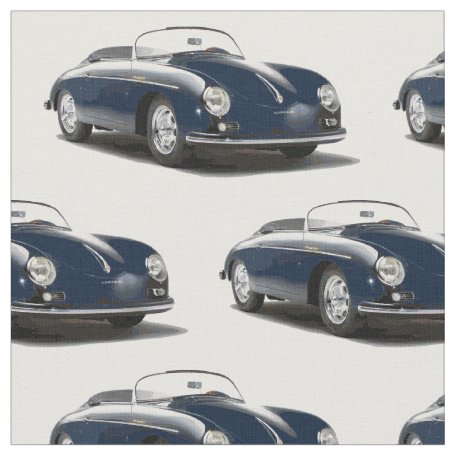 Classic Muscle Car Fabric | Zazzle
