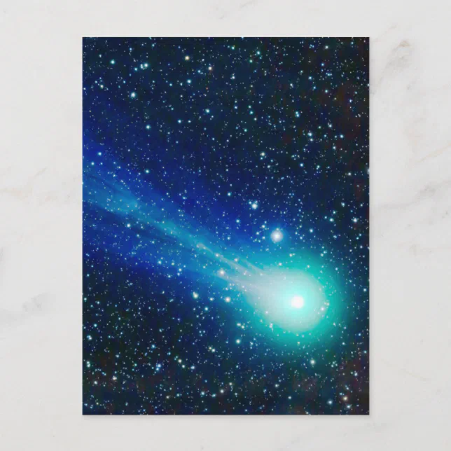 Blue Comet Postcard | Zazzle