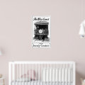 Blue Comet Train Glossy Poster | Zazzle