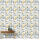 Blue Construction Trucks & Site Theme Pattern Wallpaper | Zazzle