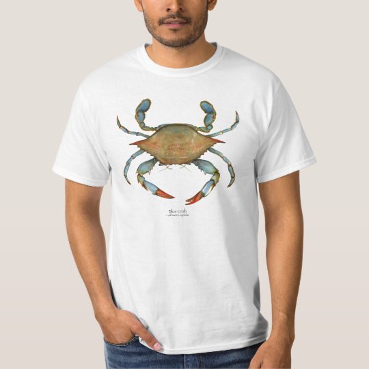 Blue Crab T-shirt | Zazzle.com