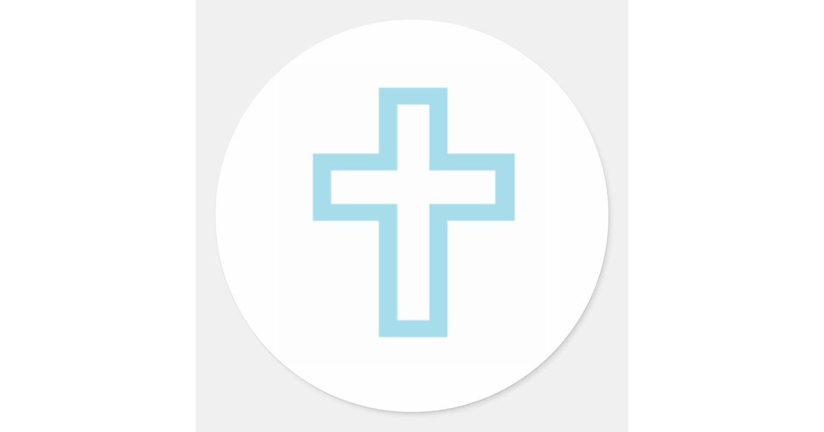 "Blue Cross" Stickers | Zazzle