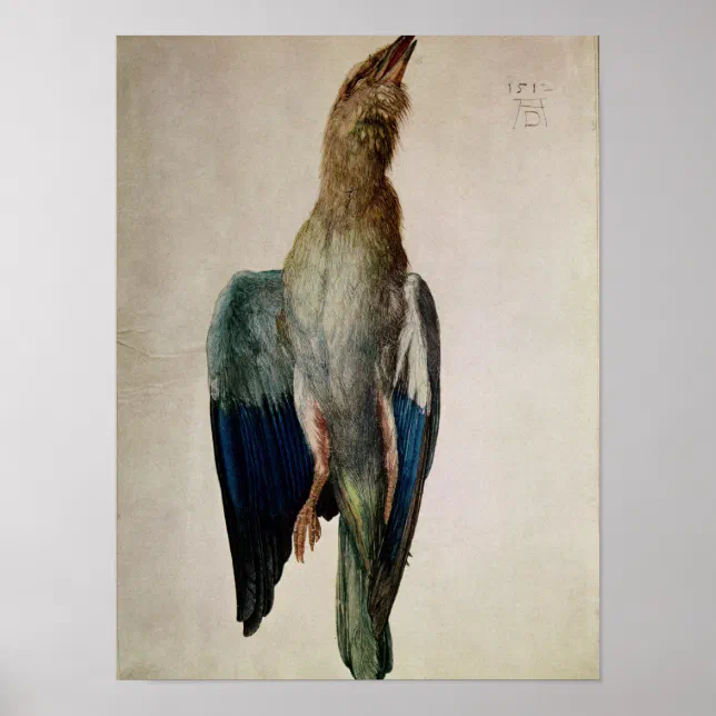 Blue Crow, 1512 Poster | Zazzle