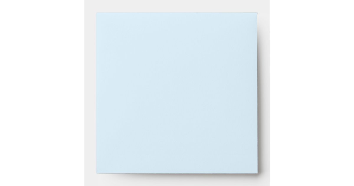 Blue Custom Envelope | Zazzle
