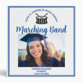 Blue Custom High School Band Photo Album 3 Ring Binder | Zazzle