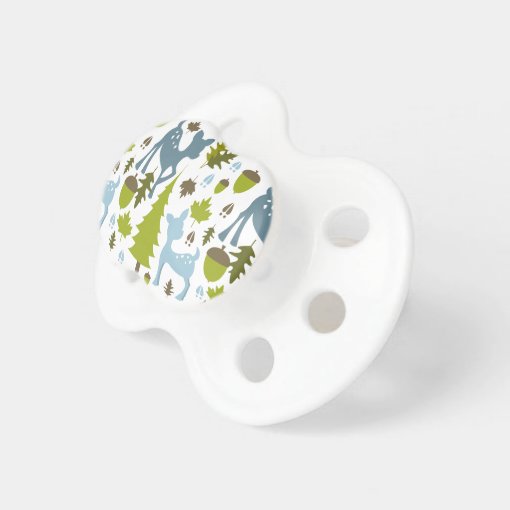 Blue Deer Pacifier | Zazzle