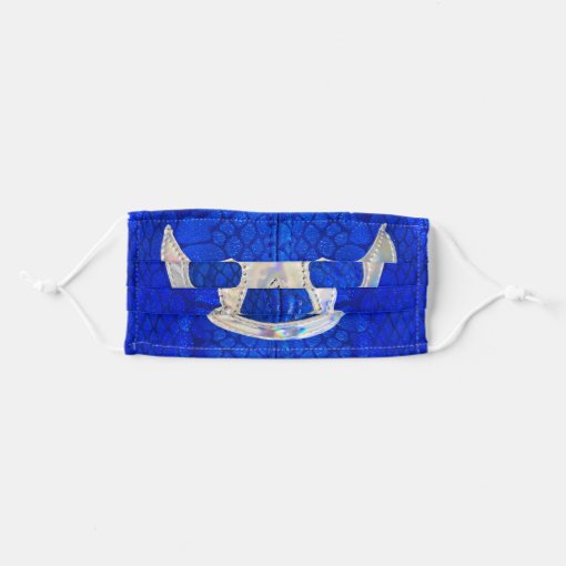 Blue Demon Luchador/Wrestling Adult Cloth Face Mask | Zazzle