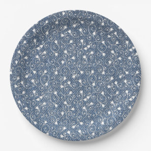 Denim Plates | Zazzle