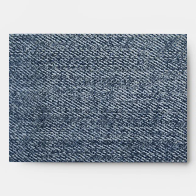 blue denim jeans modern envelopes | Zazzle