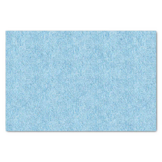 Blue Denim Texture Tissue Paper | Zazzle