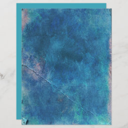 Blue Distressed Scrapbook Paper | Zazzle