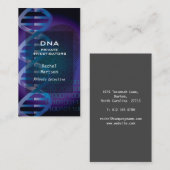 Blue DNA Fingerprint Science Investigation Business Card | Zazzle