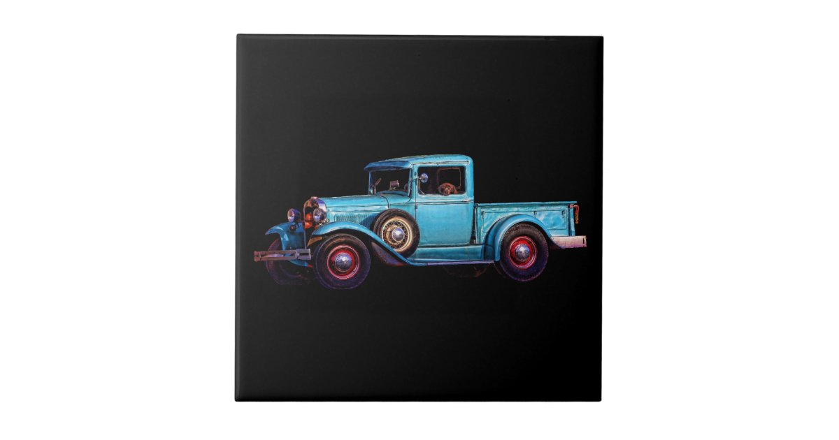 BLUE DOG CERAMIC TILE | Zazzle