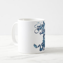 Blue Dragon Coffee Mug | Zazzle