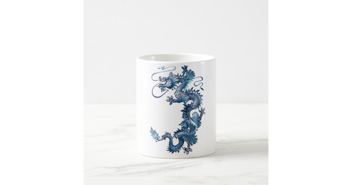 Blue Dragon Coffee Mug | Zazzle