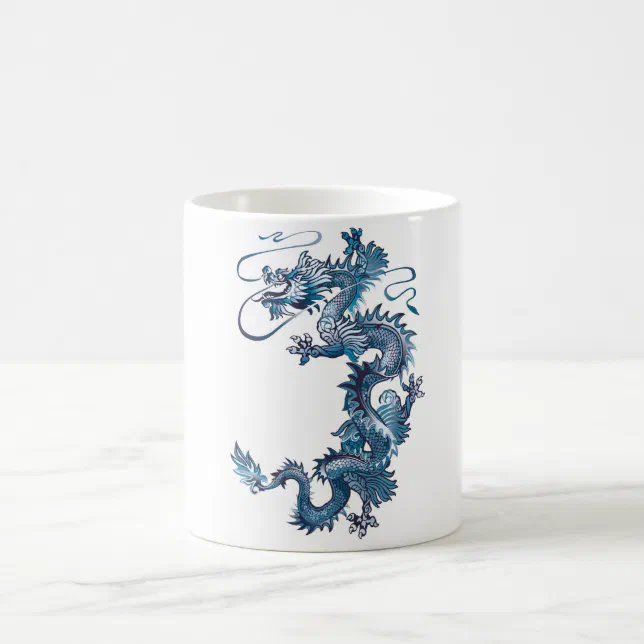 Blue Dragon Coffee Mug | Zazzle