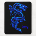 Blue Dragon Mousepad | Zazzle
