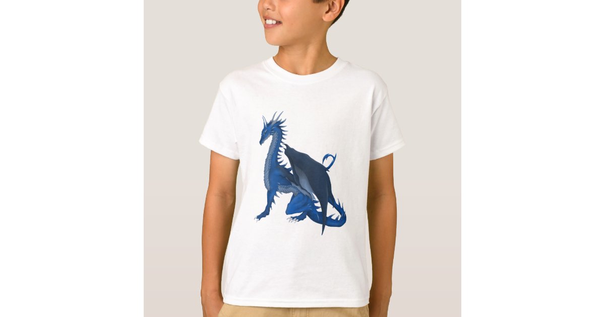 Blue Dragon T-Shirt | Zazzle