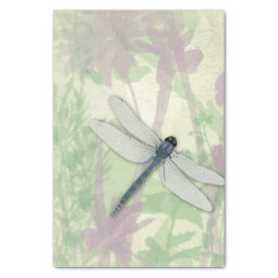 Blue Dragonflies Tissue Paper | Zazzle