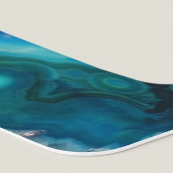 Blue Druse Agate Stone License Plate Frame | Zazzle