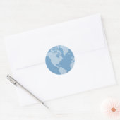 Blue Earth Stickers | Zazzle
