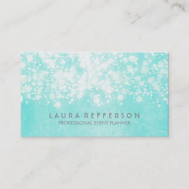 Blue Elegant and Modern Business Card | Zazzle