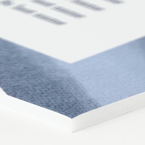 Blue Elegant Seating Chart Poster Foam Board | Zazzle