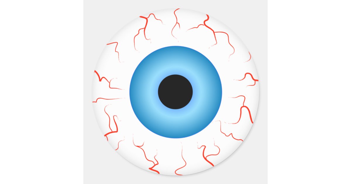 Blue Eye Sticker | Zazzle