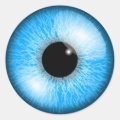Blue Eye Stickers | Zazzle