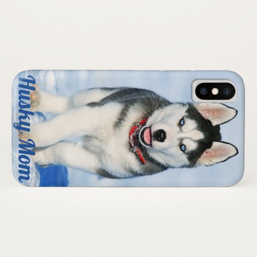 Blue Eyed Siberian Husky - Husky Mom I Phone Case | Zazzle