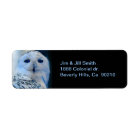 **SNOWY OWL** ADDRESS LABELS | Zazzle.com