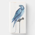 Blue Falcon Logo Wooden Box Sign | Zazzle