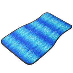 Blue Flames Pattern - Hot Rod Car Floor Mat | Zazzle