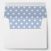 Blue Floral Twins Elephants Baby Shower Birthday Envelope | Zazzle