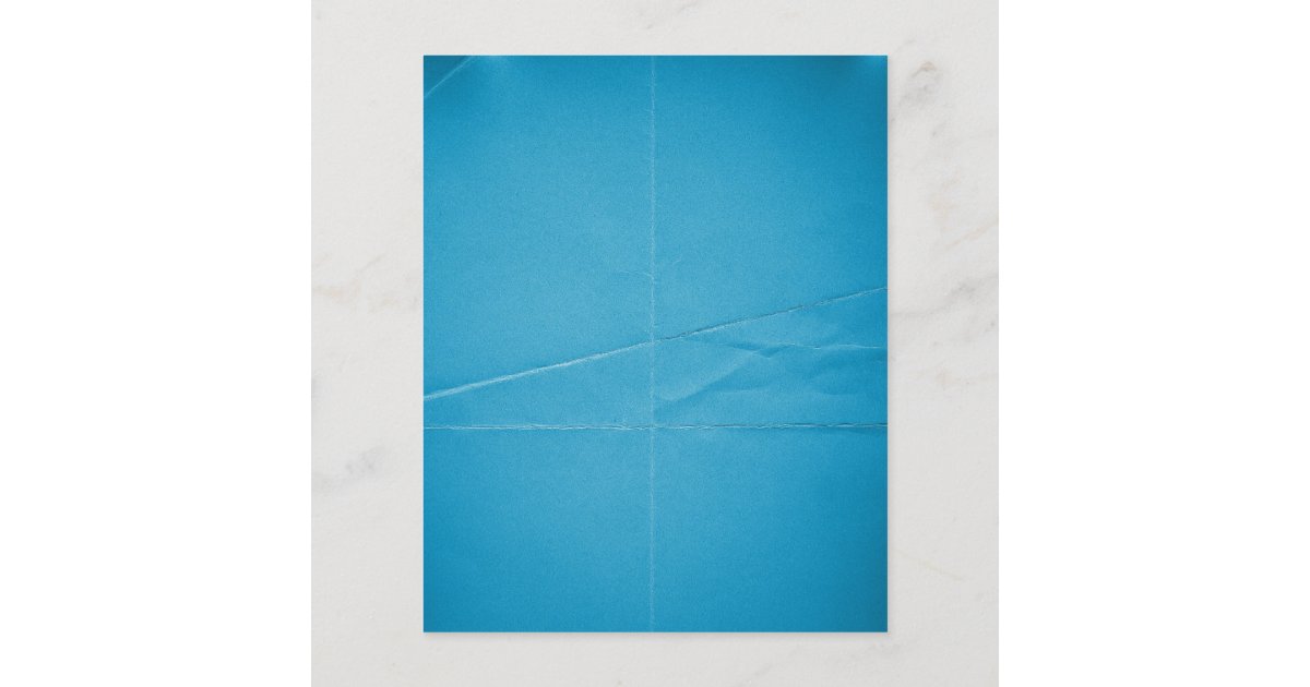 BLUE FOLDED PAPER BACKGROUND WALLPAPER CUSTOMIZABL | Zazzle