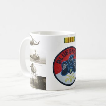 Blue Ghost patch and platoons mug | Zazzle