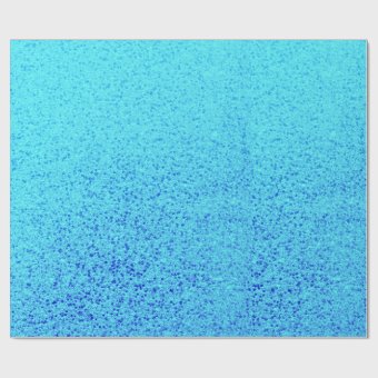 Blue Glitter Sparkle Shiny Shimmer Wrapping Paper | Zazzle