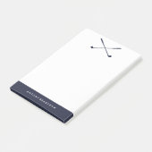 Blue Golf Clubs Post-it Notes | Zazzle