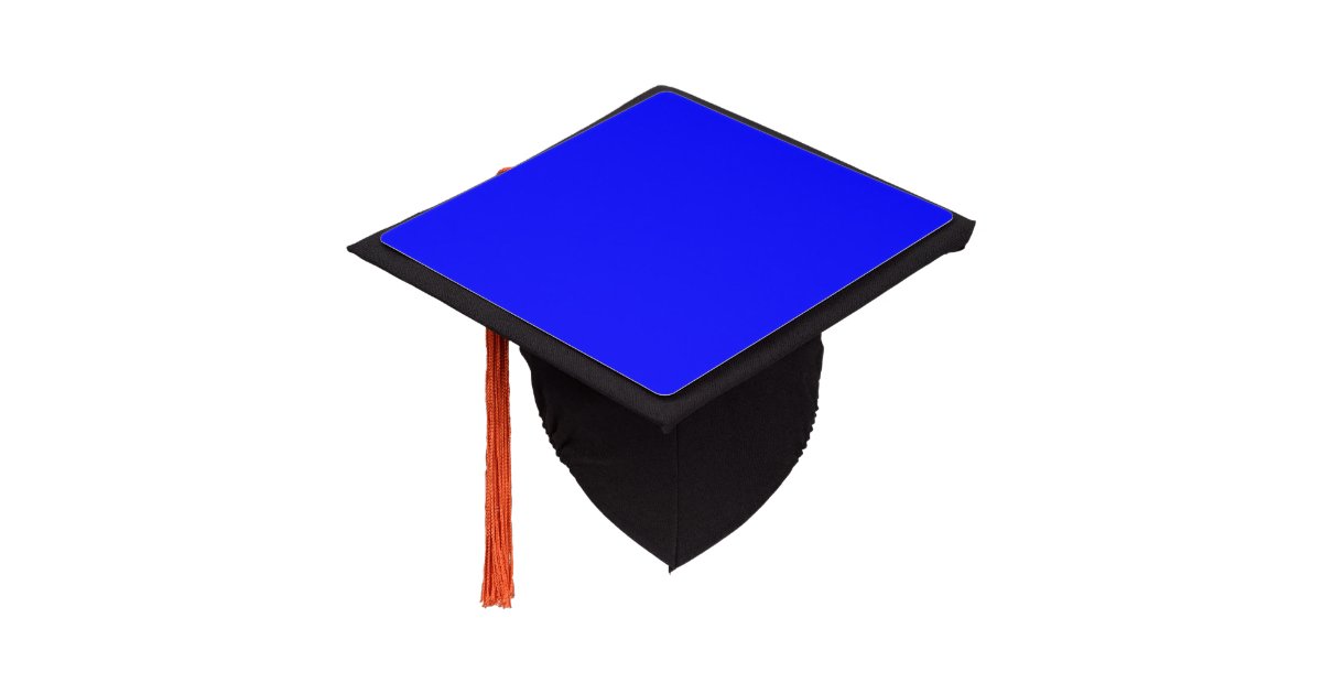 Blue Graduation Cap Topper | Zazzle