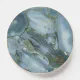 Blue Gray Marble with Gold Vein PopSocket | Zazzle