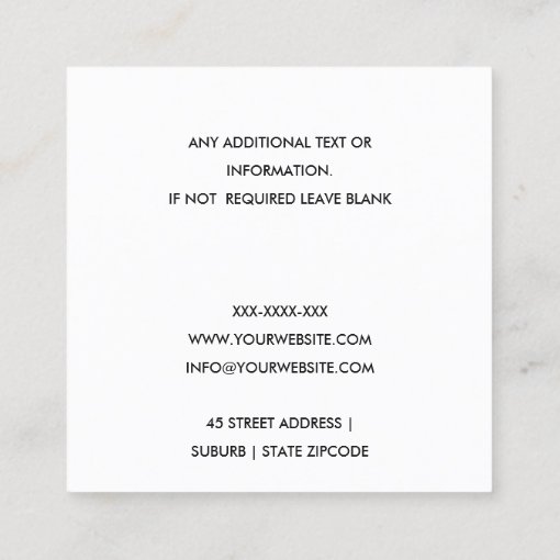 BLUE GREY MODERN TAX RETURN AGENT PREPARER ICON SQUARE BUSINESS CARD ...