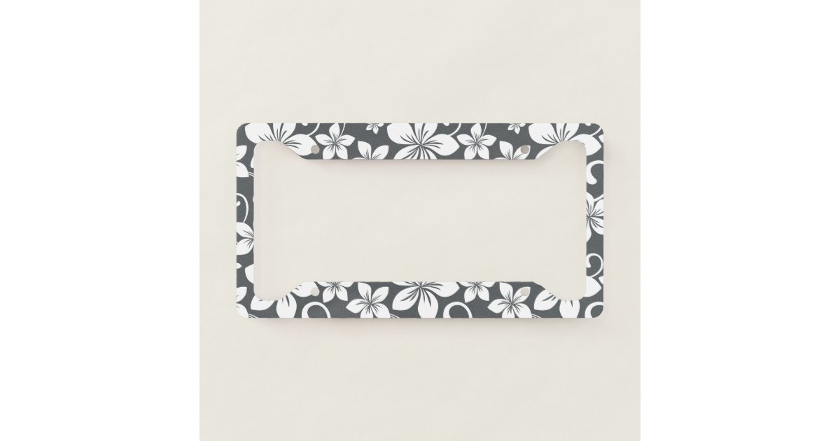 BLUE HAWAII (PEWTER) LICENSE PLATE FRAME | Zazzle